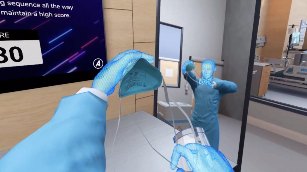 PPE VR Training in the Axon Park Virtual Campus - Axon Park